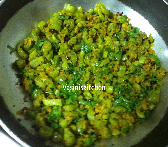Vasinis kitchen: Podalanga Paruppu Usili/Snake gourd Dhal curry ...